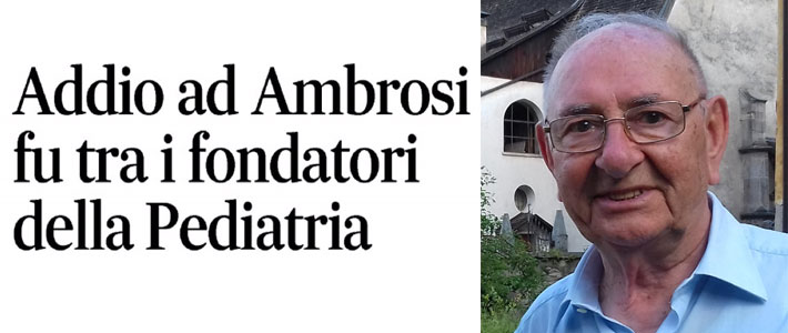 L'ultimo saluto al dottor Franco Ambrosi | OMCeO Venezia